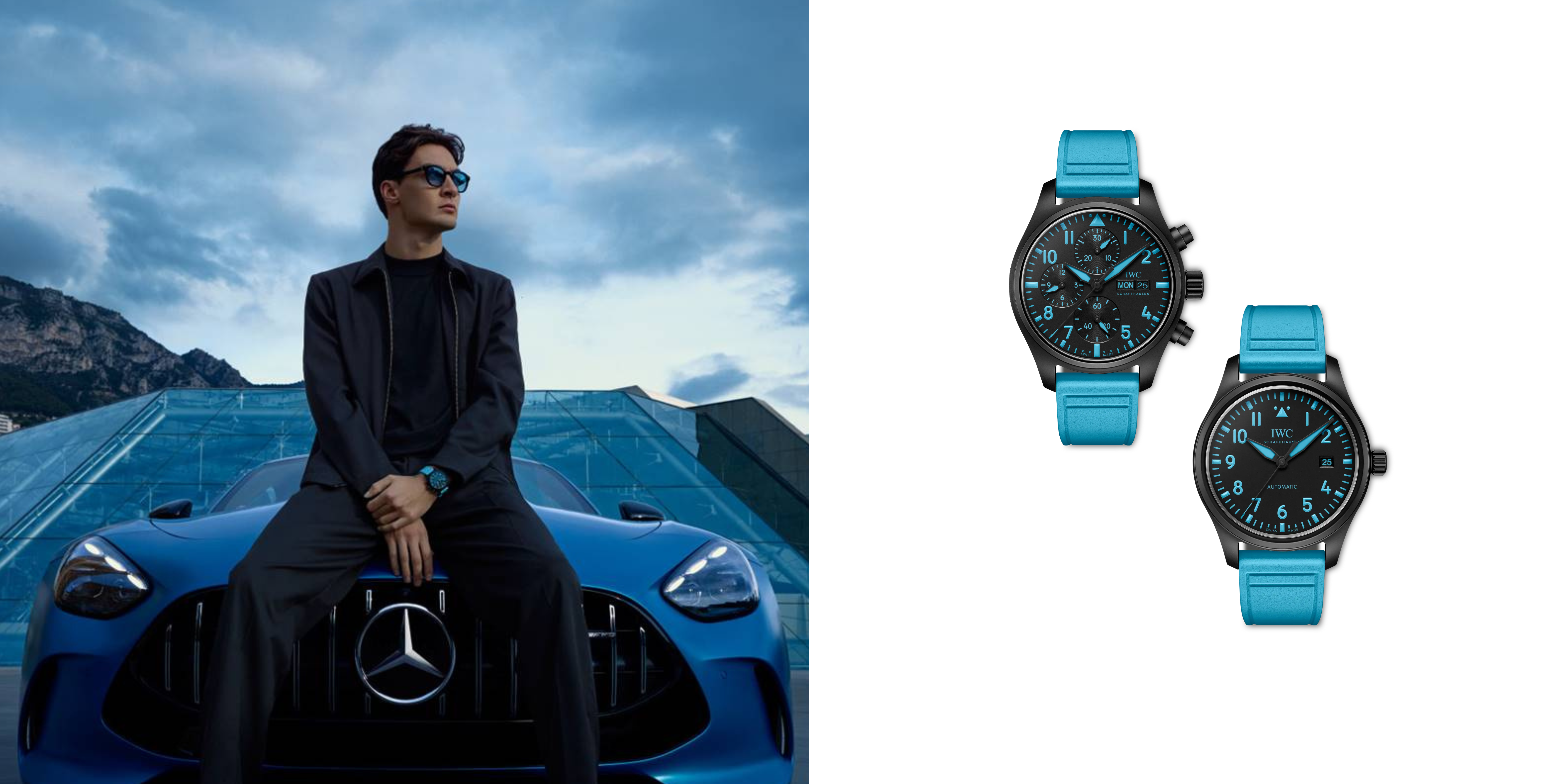 IWC Schaffhausen x George Russell: Limited-Edition Pilot’s Watches ...