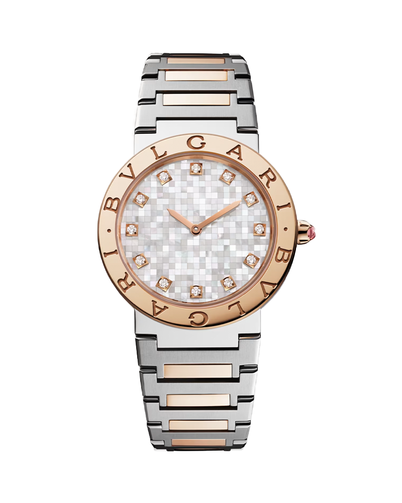 Bvlgari - Bvlgari Bvlgari X Lisa Watch for Women with Stainless Steel ...